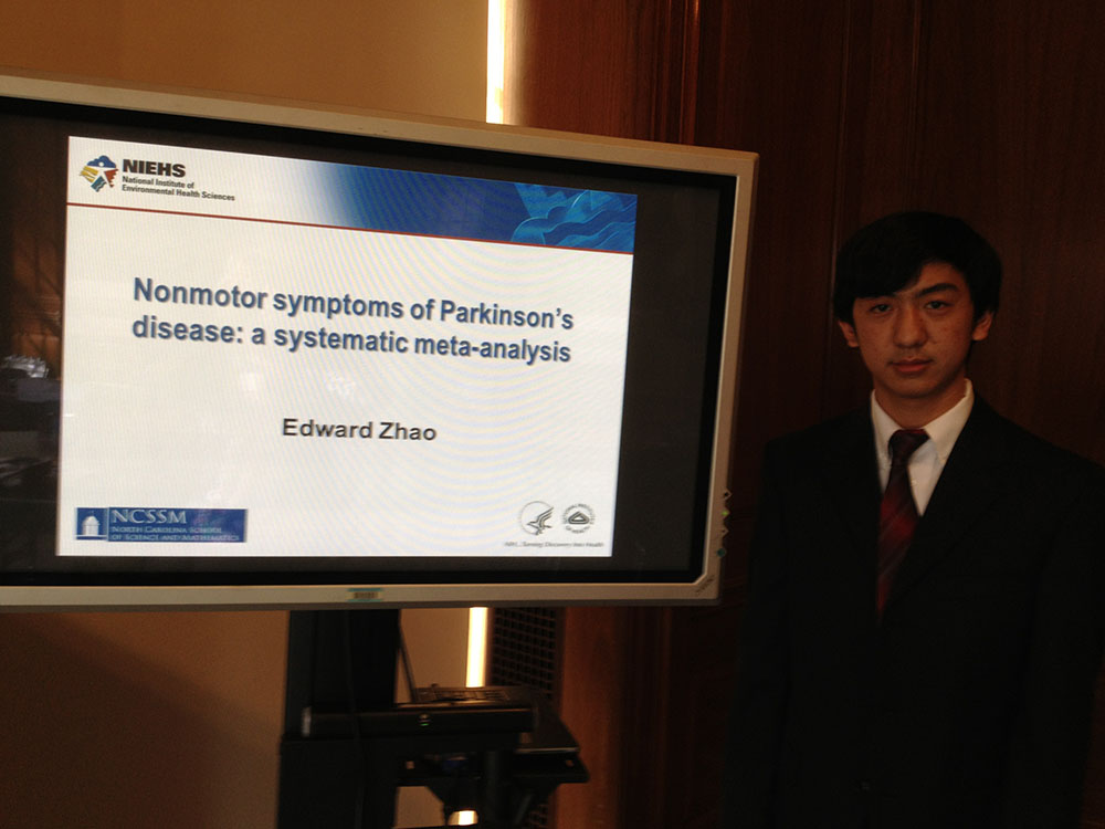 Edward Zhao - North Carolina Science, Mathematics, and Technology ...
